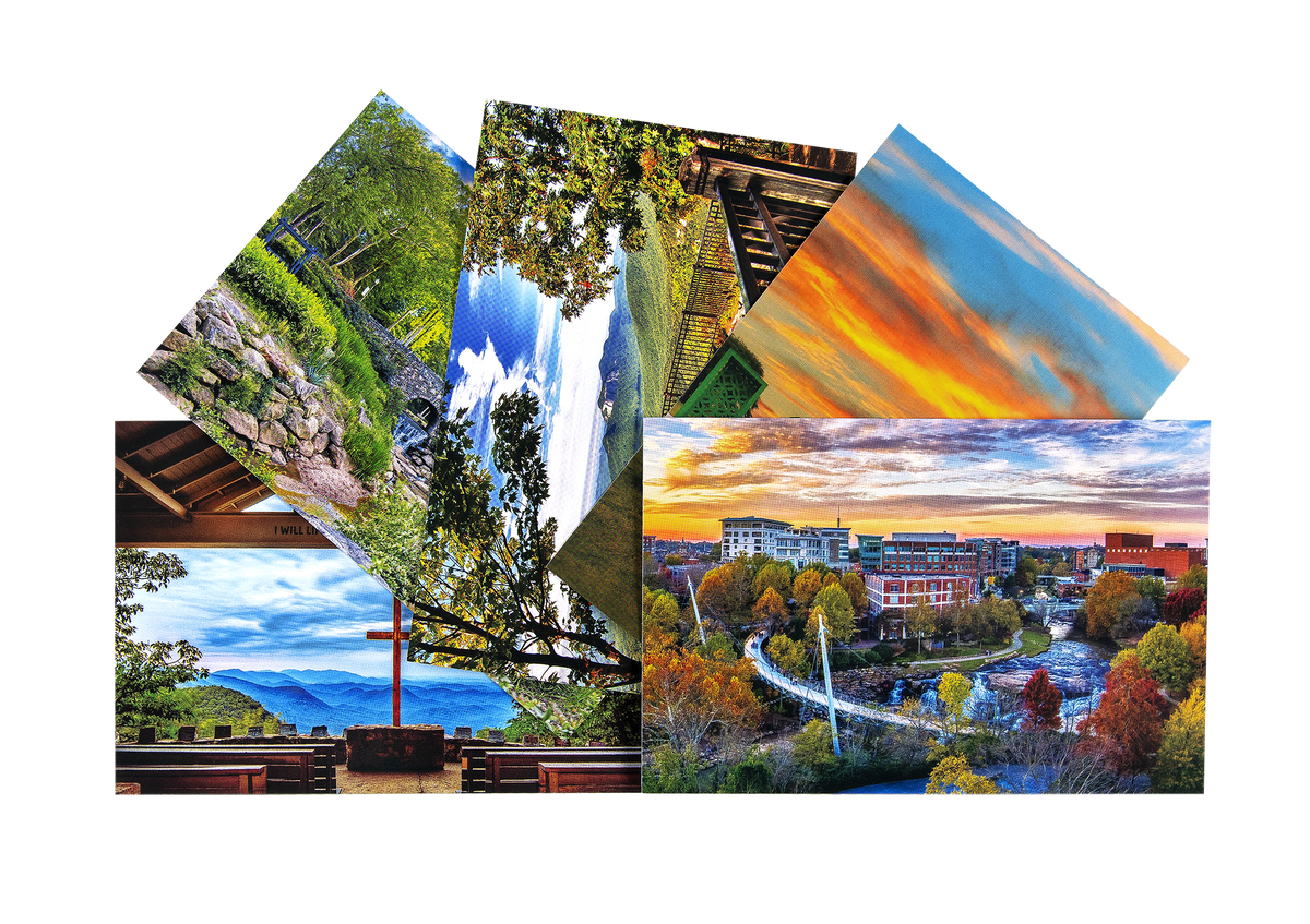 Greenville, SC Postcard Collection (Set of 5) – VisitGreenvilleSC